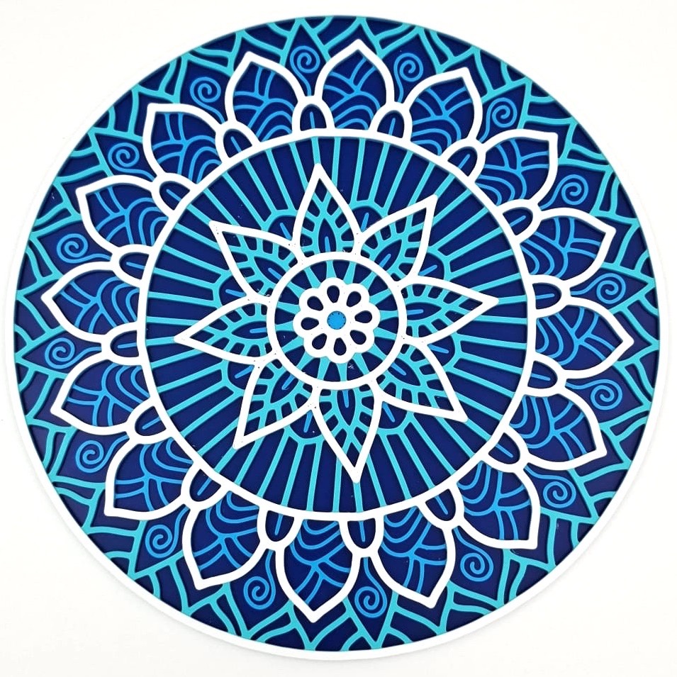 3D Printer Files | 3MF File | Mandala Style 2 / Mandala Estilo 2 ...