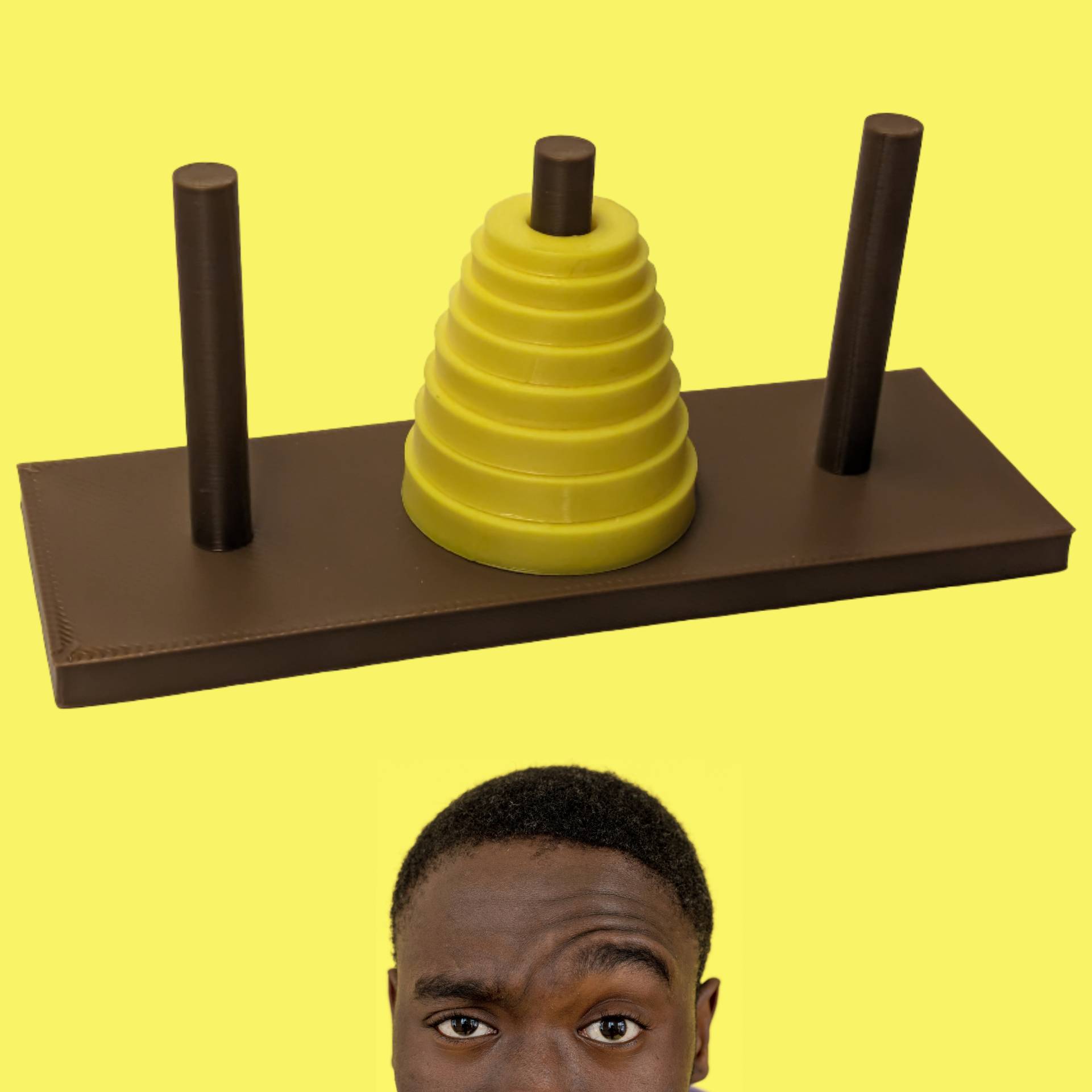3D Printer Files | 3MF File | Tower of Hanoi - Lucas's Tower - Pyramid ...