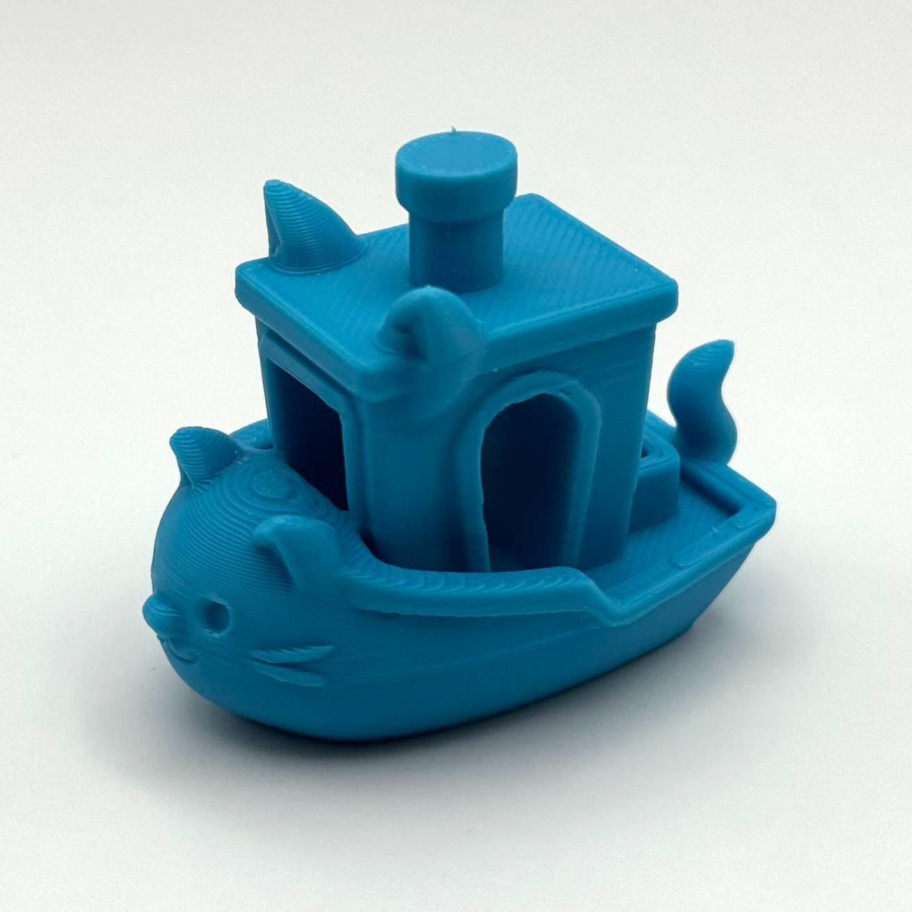 3D Printer Files | 3MF File | Cat Benchy | Creality Cloud