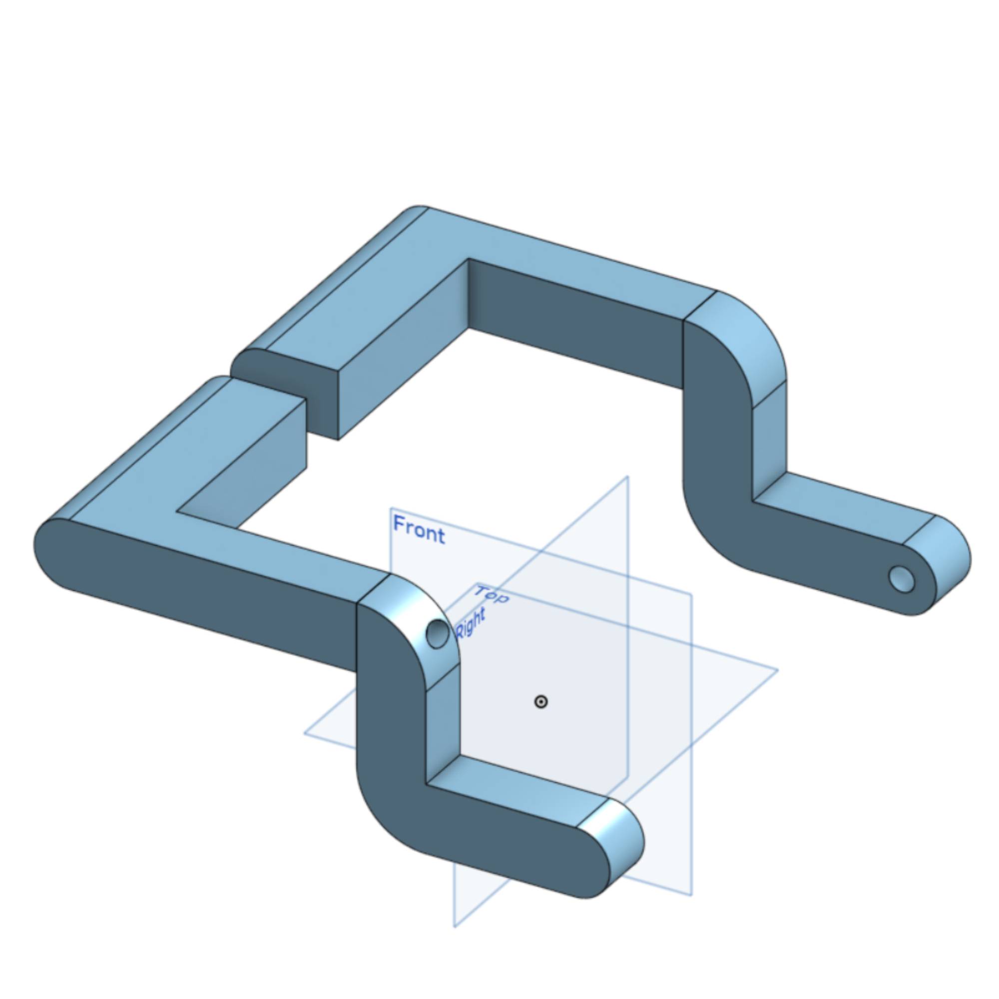 Free Vehicles & Machinery STL Download - Lower Arms for Bulldozer Try ...