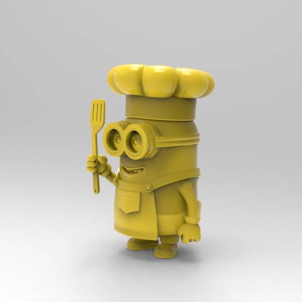 3D Printer Files | 3MF File | Minion the chef | Creality Cloud