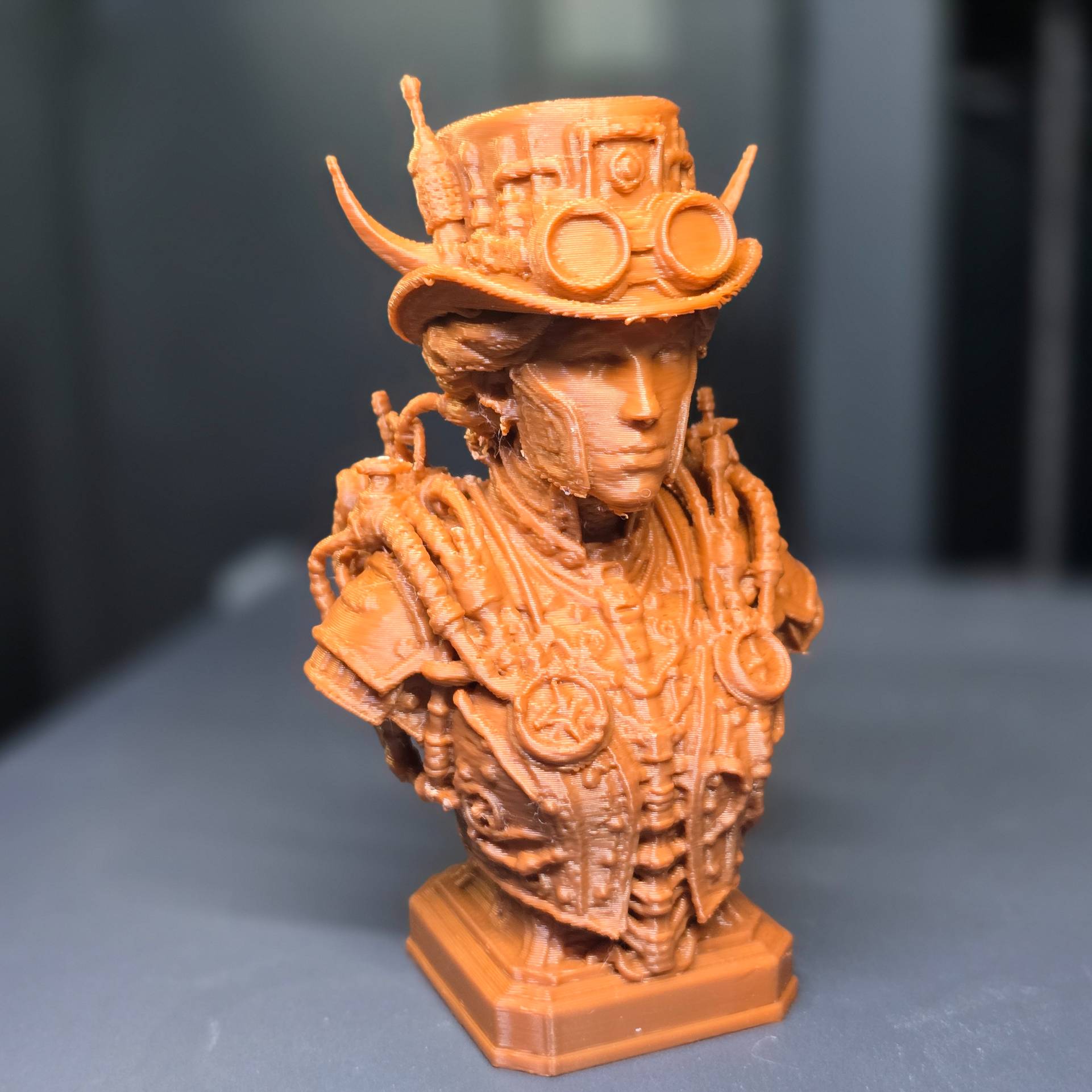 3D Printer Files | 3MF File | The Clockwork Empress Bust | Creality Cloud