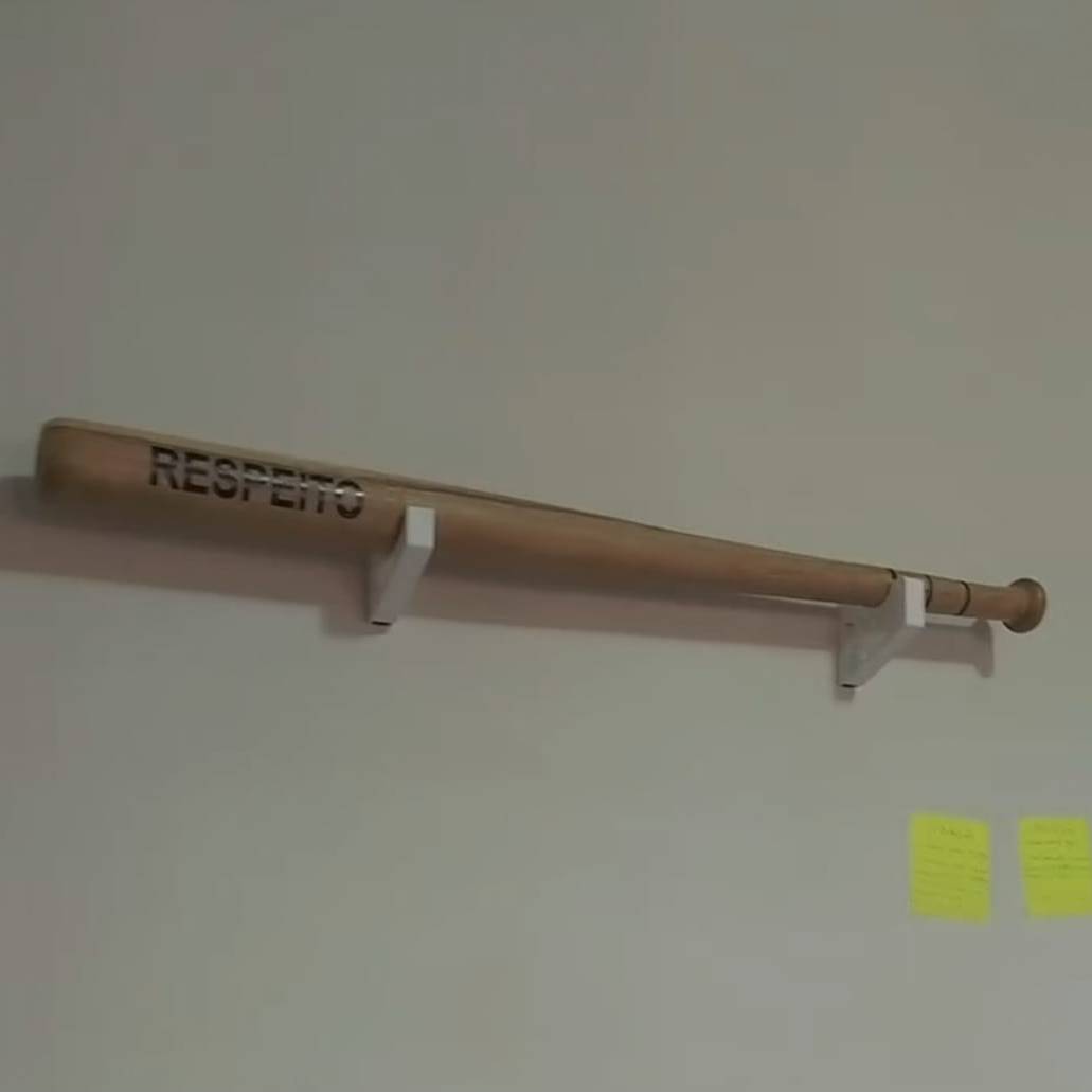 3D Printer Files | 3MF File | Minimalist Wall-Mounted Baseball Bat ...