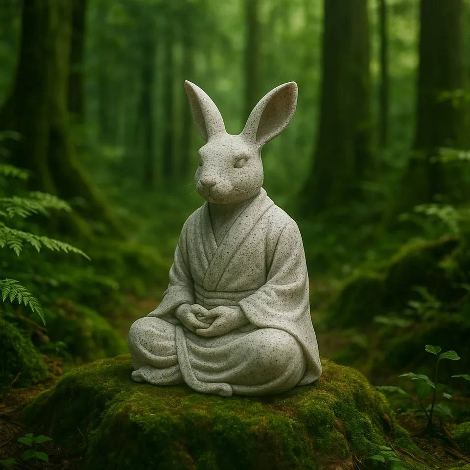 3D Printer Files | 3MF File | Meditating bunny | Creality Cloud