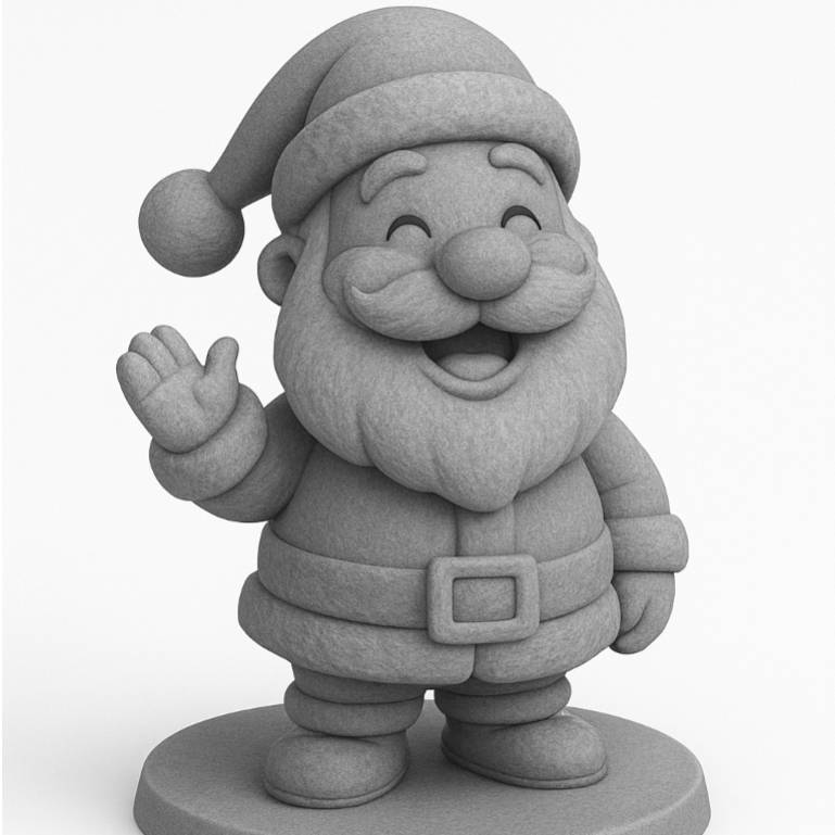 3D Printer Files | 3MF File | Santa Claus | Creality Cloud