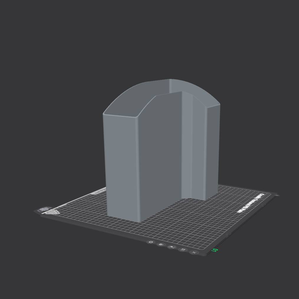 3D Printer Files | 3MF File | K2 Plus waste bin for poop slide left ...