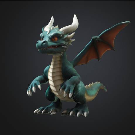 Characters & Creatures STL Download - Dragonby Sr.Angry23