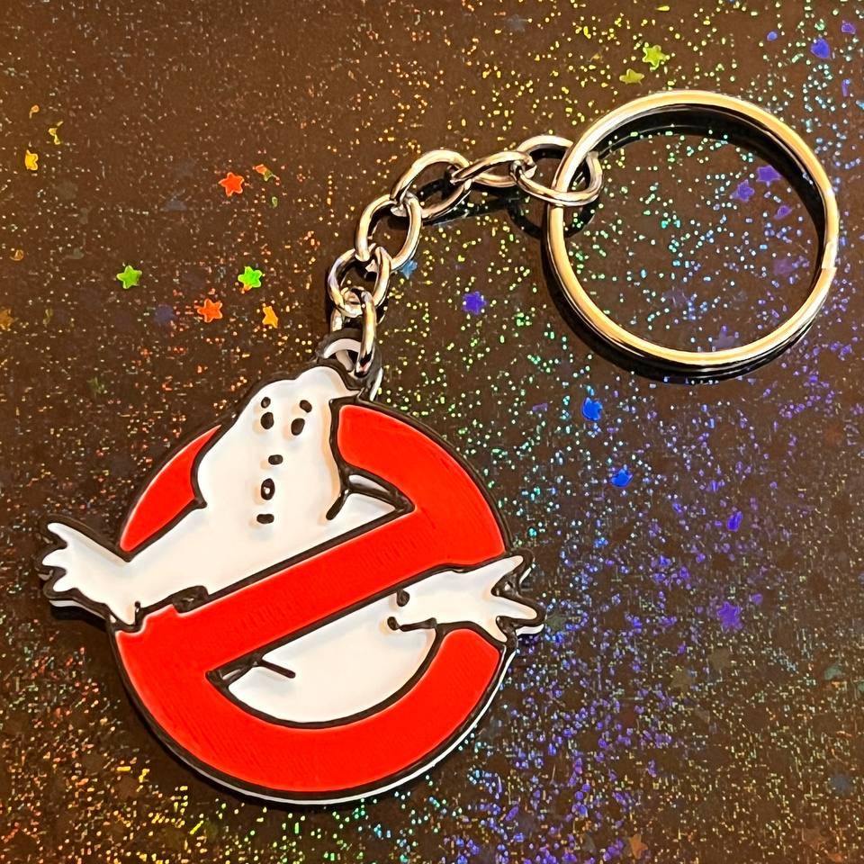 3D Printer Files | 3MF File | Keychain Ghostbusters | Creality Cloud