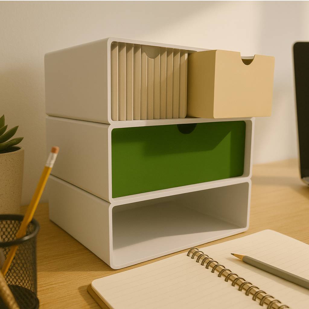 Other STL Download - Modular organizer with drawers Obre -MOKA Designby ...