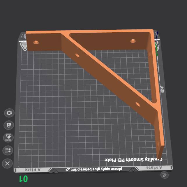 3D Printer Files | 3MF File | Customizable Mouting Bracket | Creality Cloud