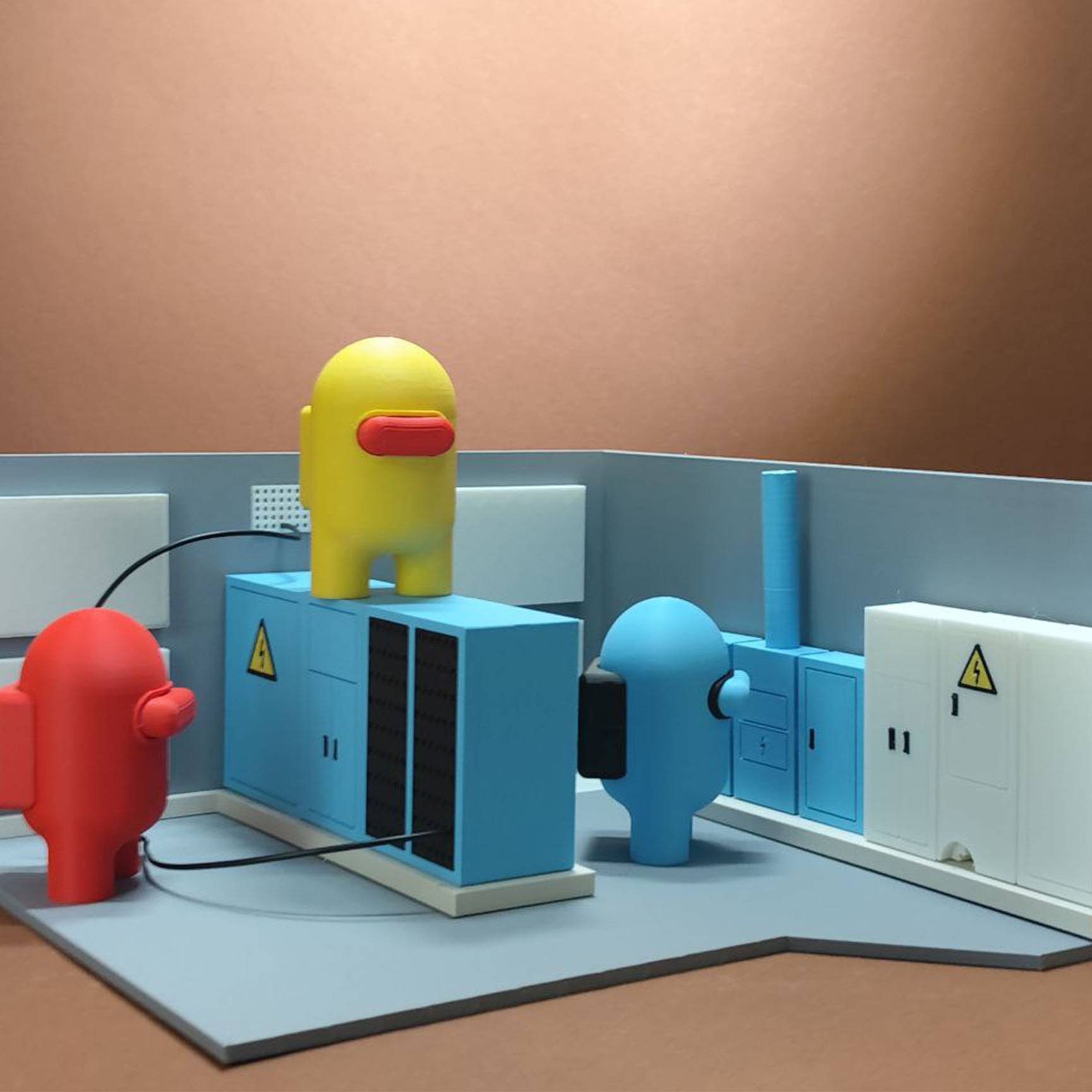 3D Printer Files | 3MF File | Among Us Diorama | Modular + NO AMS ...