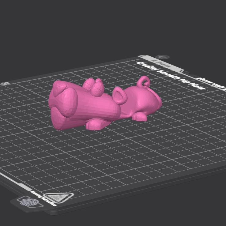 3D Printer Files | 3MF File | pink panther support | Creality Cloud