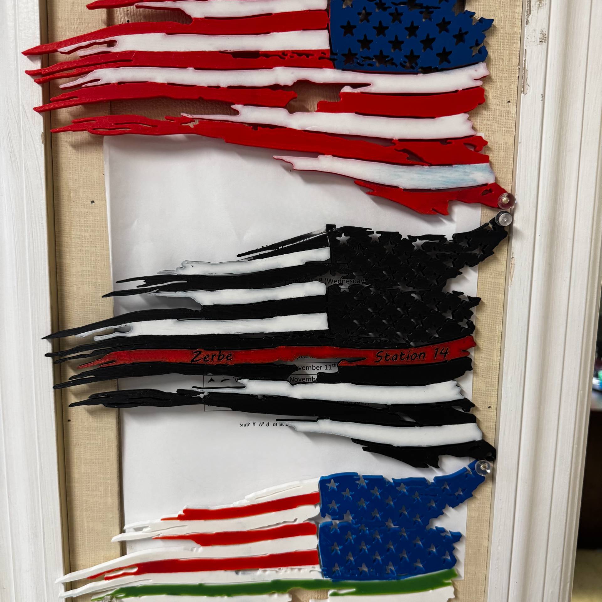 Tattered flags | Creality Cloud