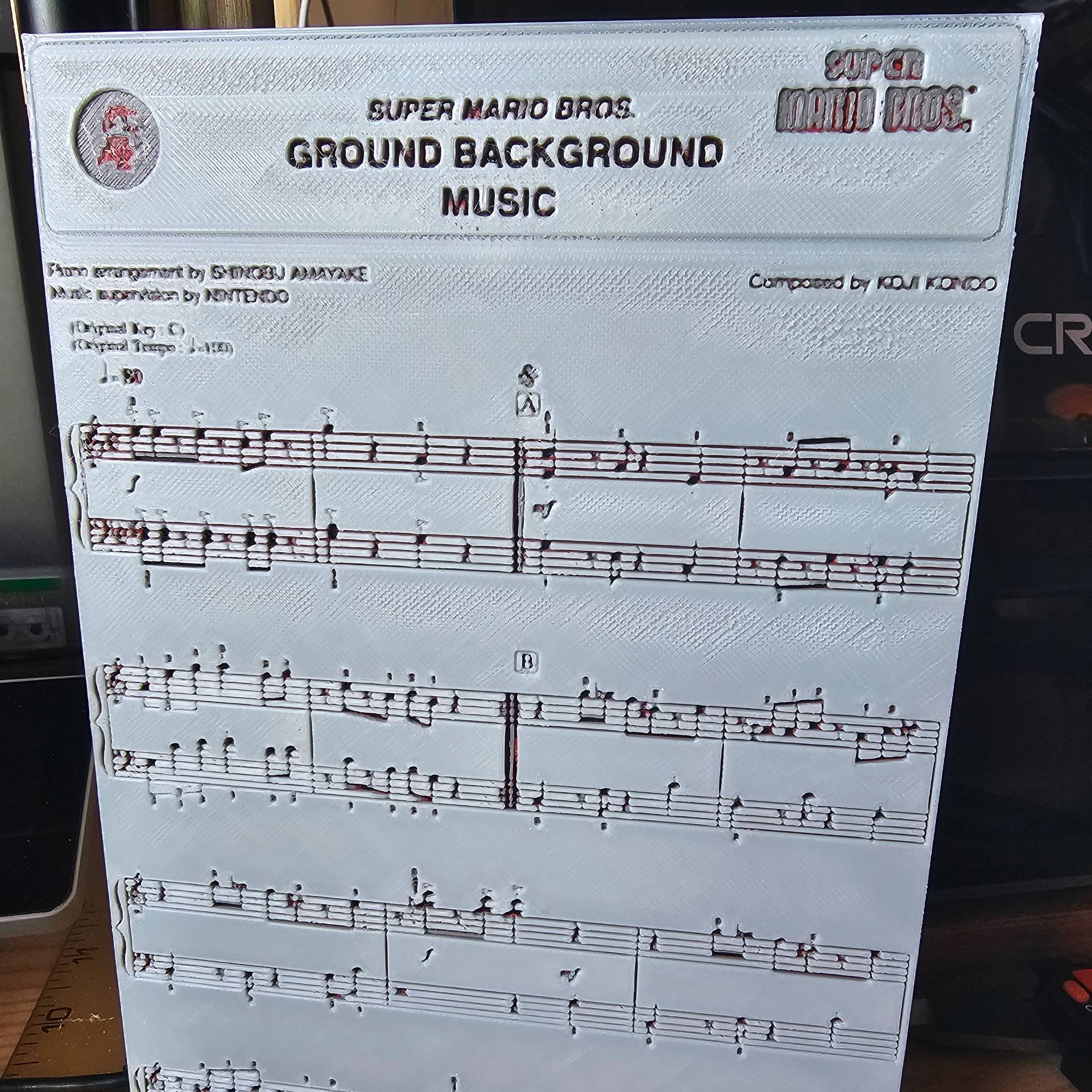 3D Printer Files | 3MF File | 🎶 3D PRINTED SHEET MUSIC! The FUTURE of ...
