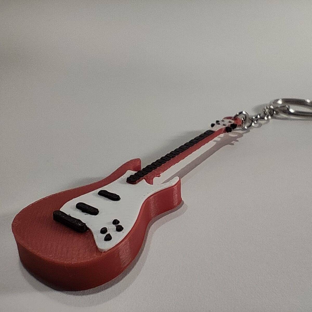 3D Printer Files | 3MF File | Electric guitar keychain | Creality Cloud
