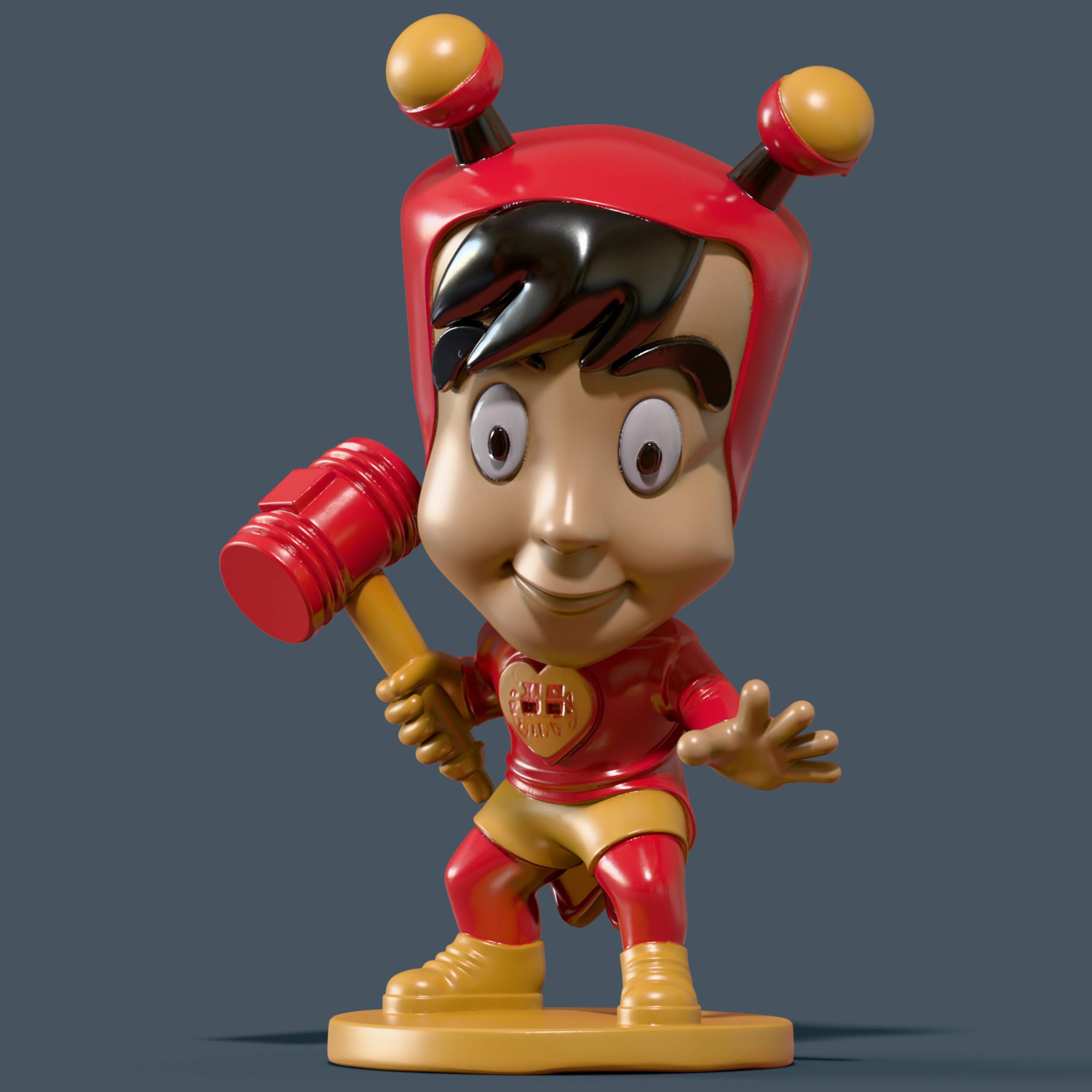 3D Printer Files | 3MF File | Chapulin Colorado Fan Art | Creality Cloud