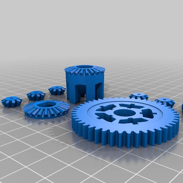 Free Other STL Download - Differential for OpenRC F1 carby user9615543785