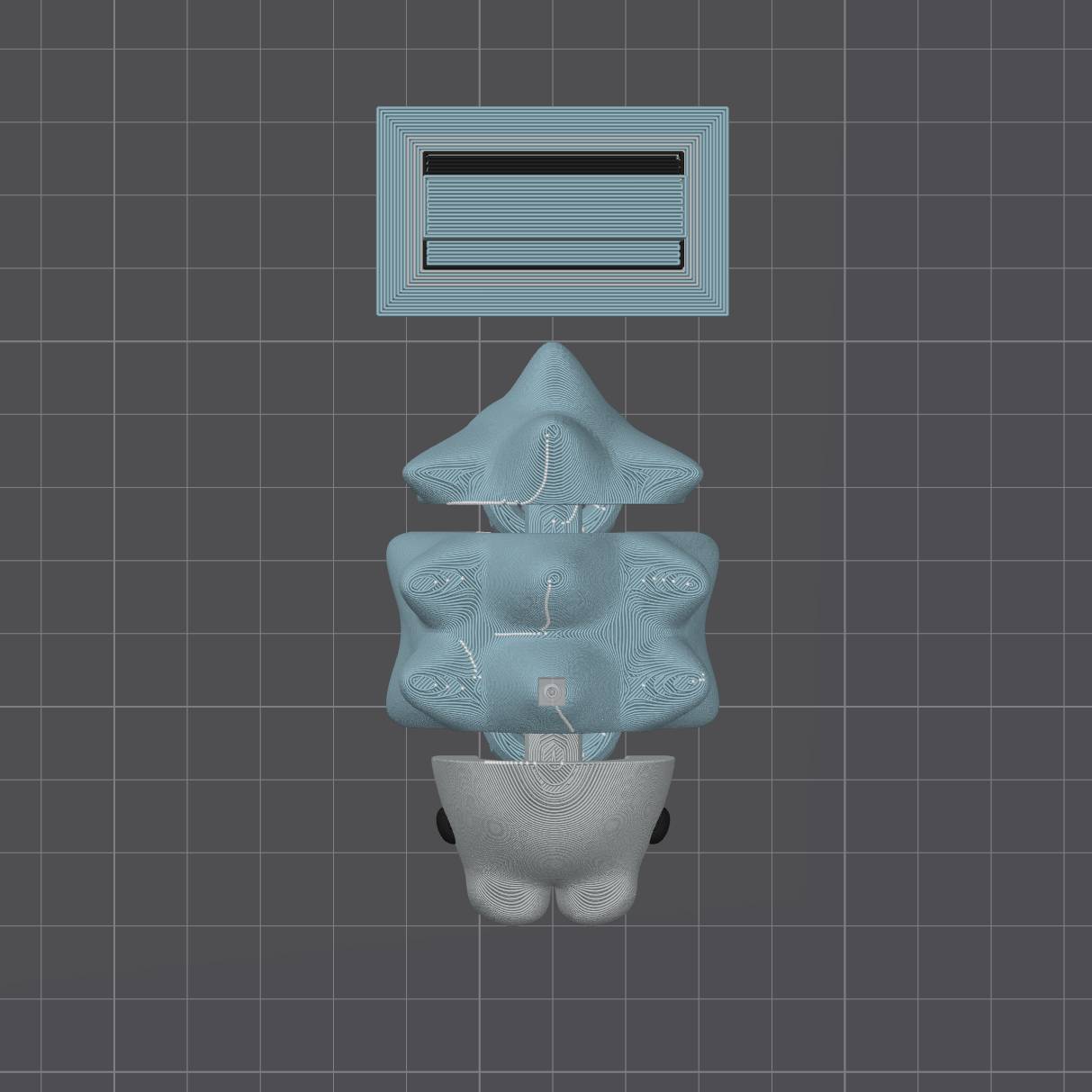 3D Printer Files | 3MF File | Articulated Snom! | Creality Cloud