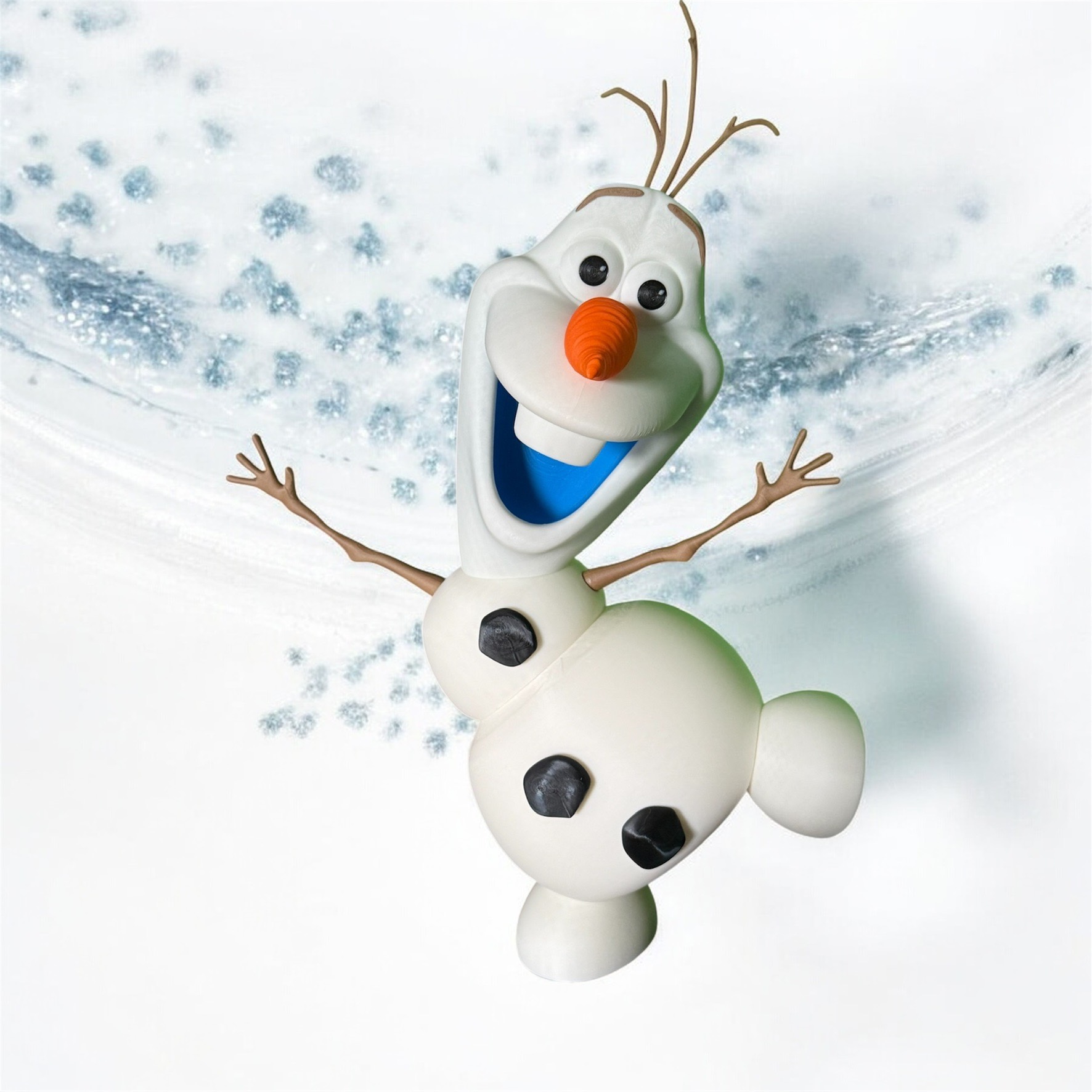 3D Printer Files | 3MF File | Olaf (Frozen) gross (55cm) Multicolor ...