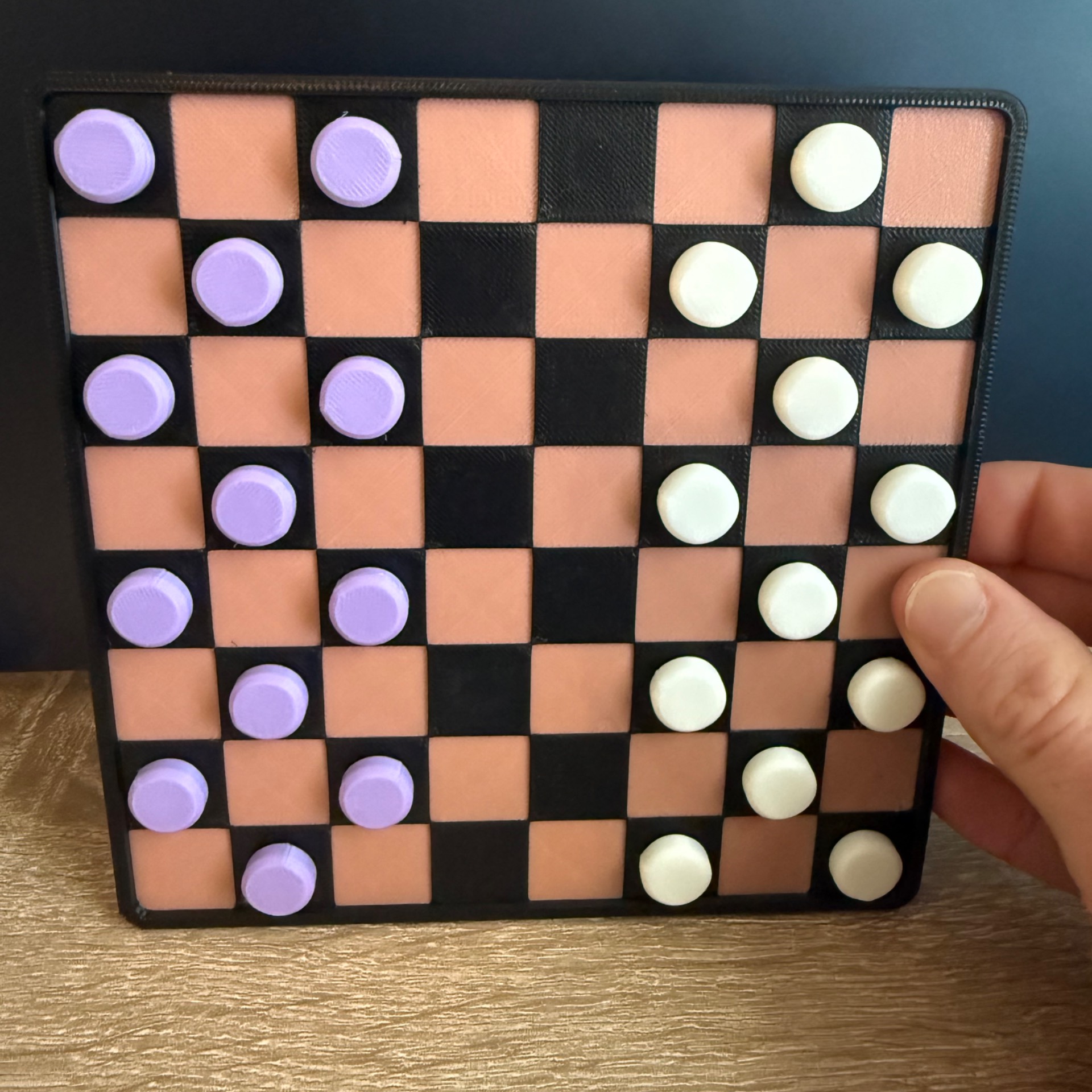 3D Printer Files | 3MF File | Board Game- Magnetic Checkers | Creality ...