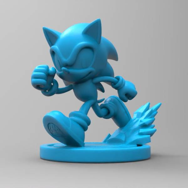 3D Printer Files | 3MF File | Sonic the Hedgehog | Creality Cloud