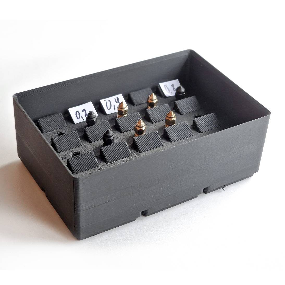 3D Printer Files | 3MF File | Gridfinity Nozzle Organizer | Creality Cloud