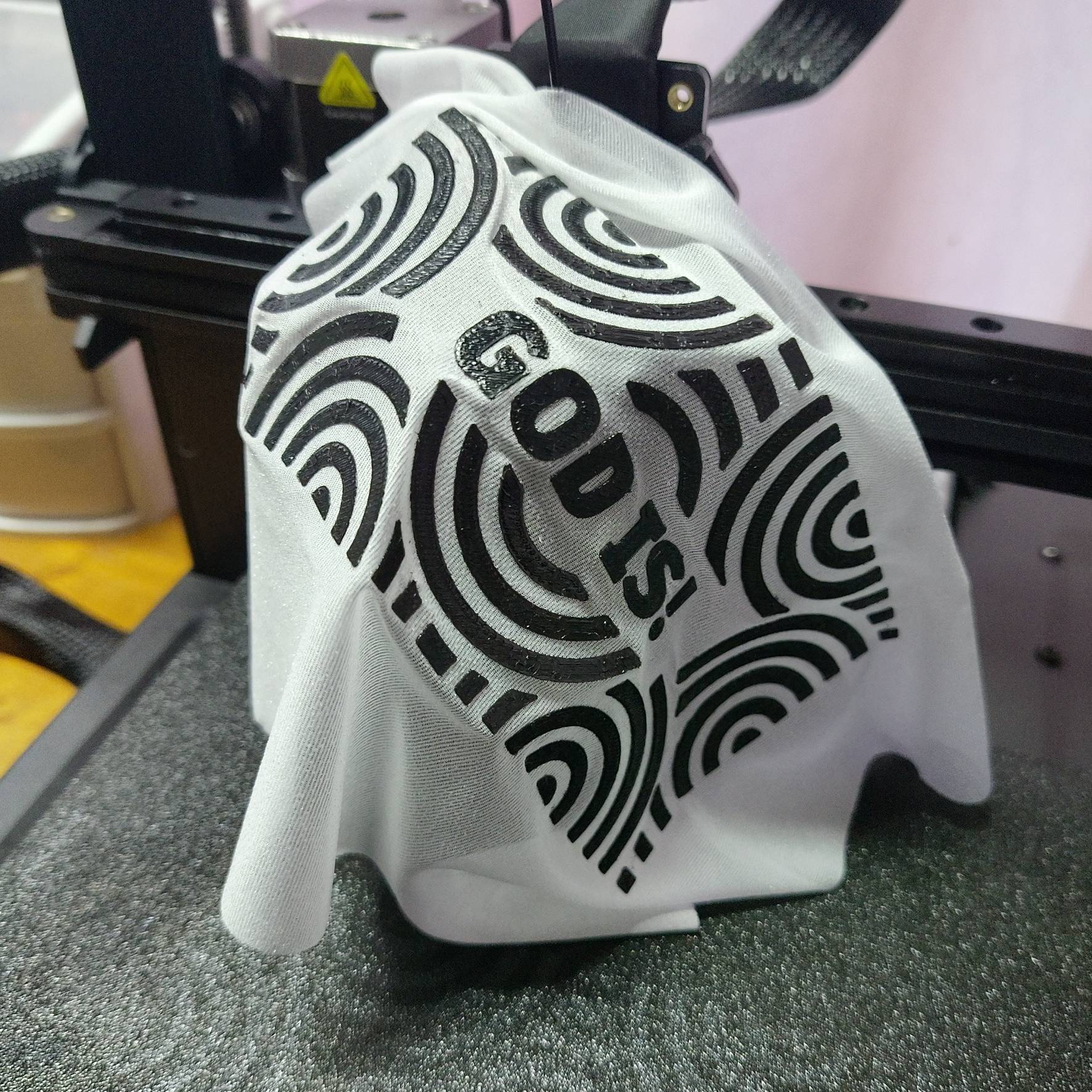 3D Printer Files | 3MF File | GOD is Fabric Print | Creality Cloud