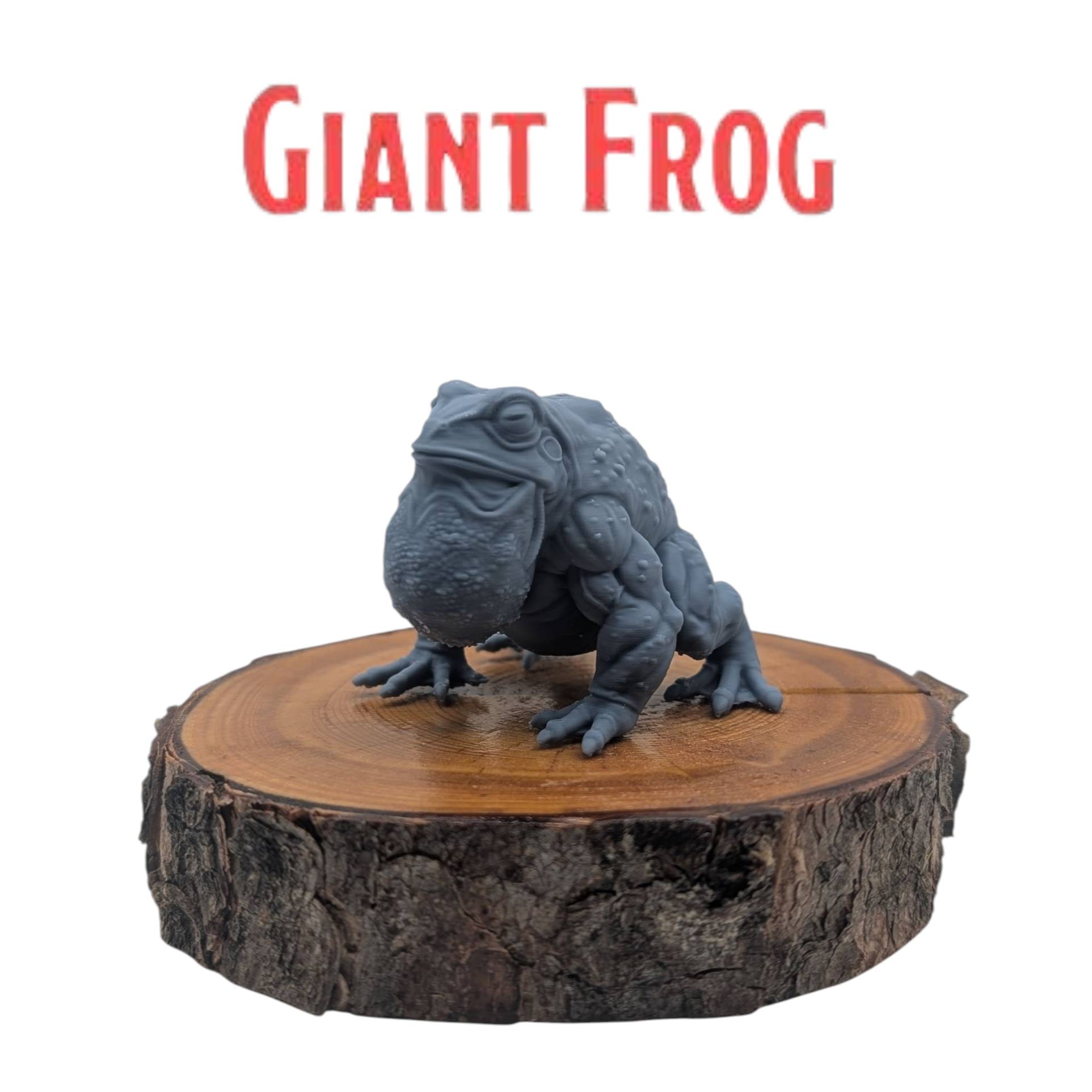 3D Printer Files | 3MF File | DnD TTRPG Giant Frog Miniature | Creality ...
