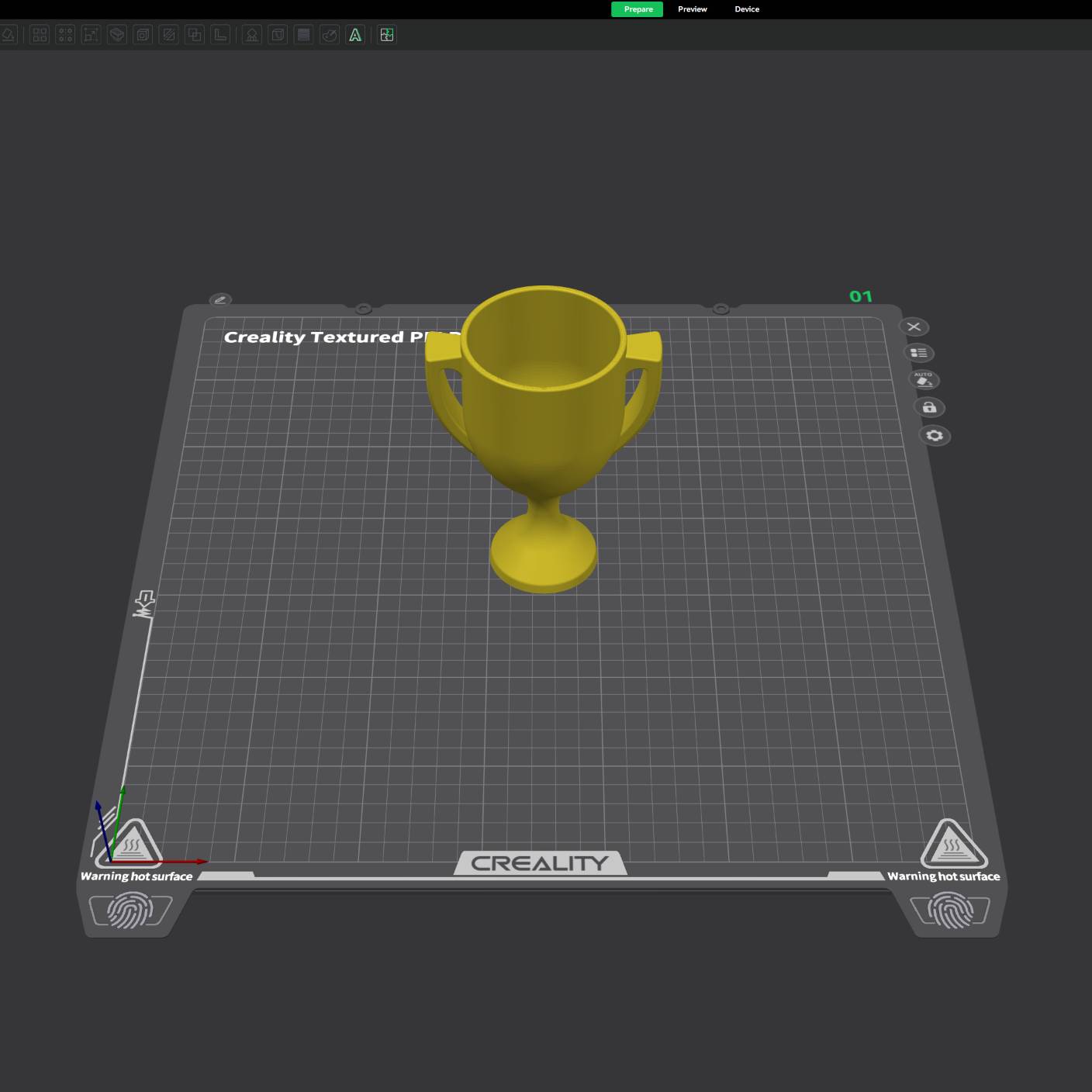 3D Printer Files | 3MF File | Trophy | Creality Cloud