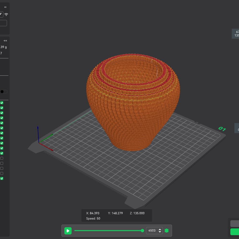 3D Printer Files | 3MF File | Pixel Vase V2 | Tiered Pot Shape | Plant ...