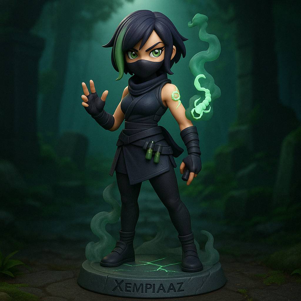 Characters & Creatures STL Download - Anime style - obsidian series ...