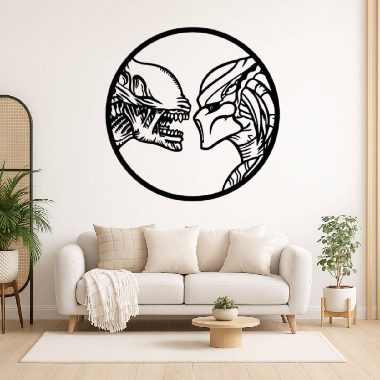 3D Printer Files | 3MF File | WallArt Alien vs. Predator | Creality Cloud