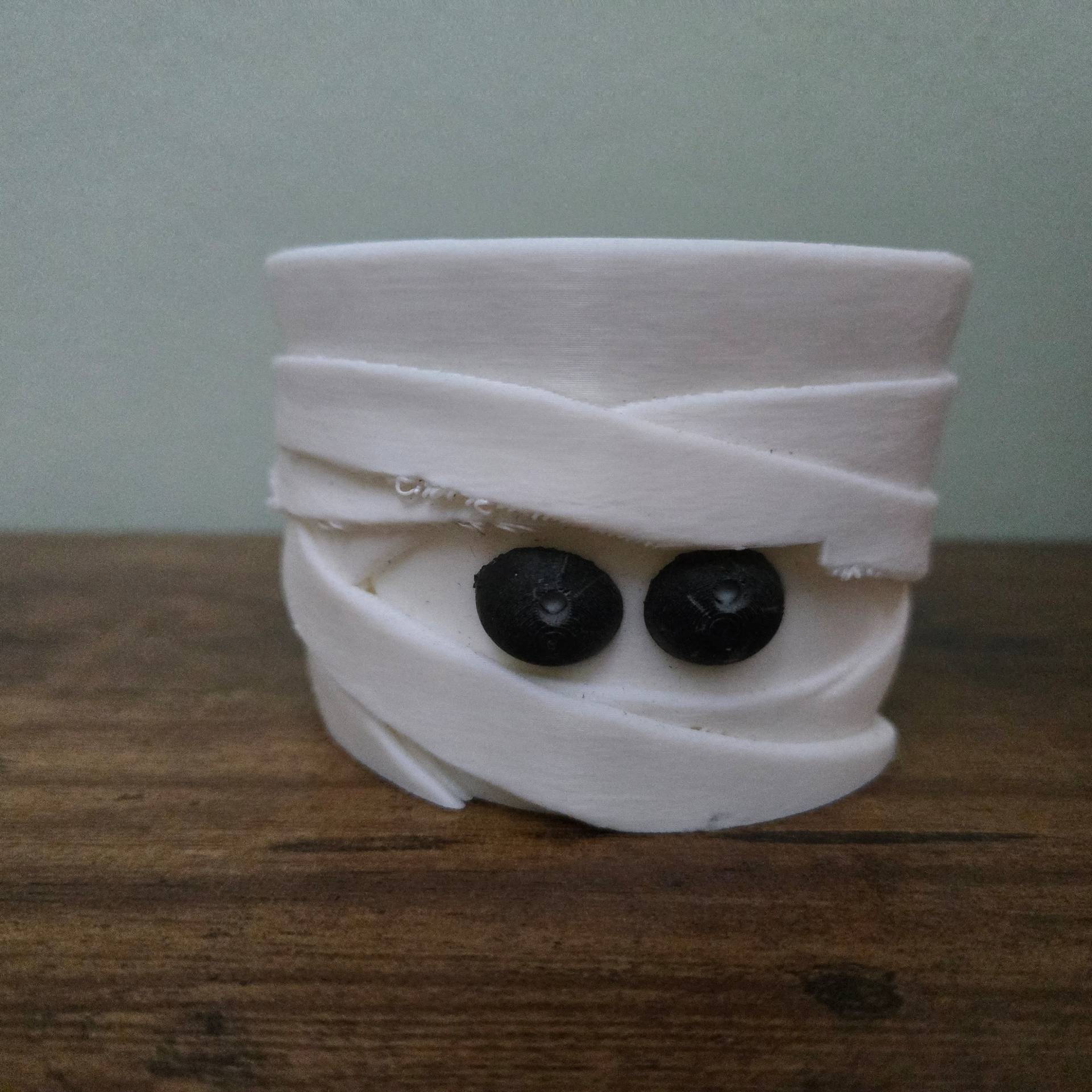 3D Printer Files | 3MF File | Mummy Cup Handler (Halloween Ver ...