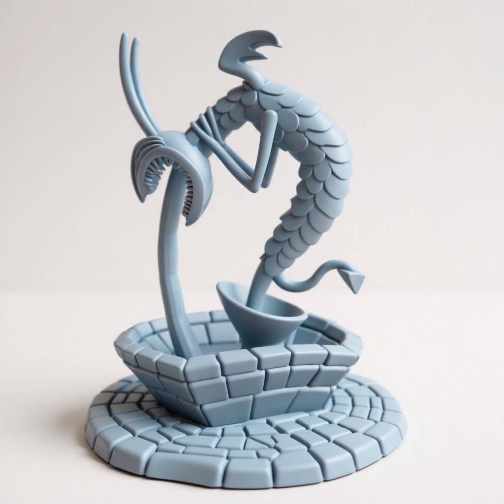 3D Printer Files | 3MF File | Nightmare Font | Creality Cloud