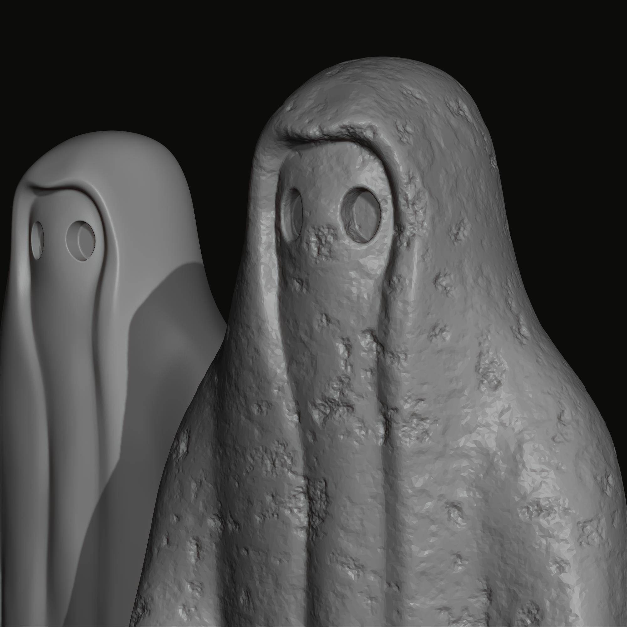 Characters & Creatures STL Descarga - Ghost - GALAXIARUM 3D