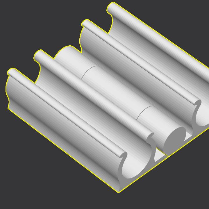 3D Printer Files | 3MF File | 20 mm PVC Pipe Hinge | Creality Cloud