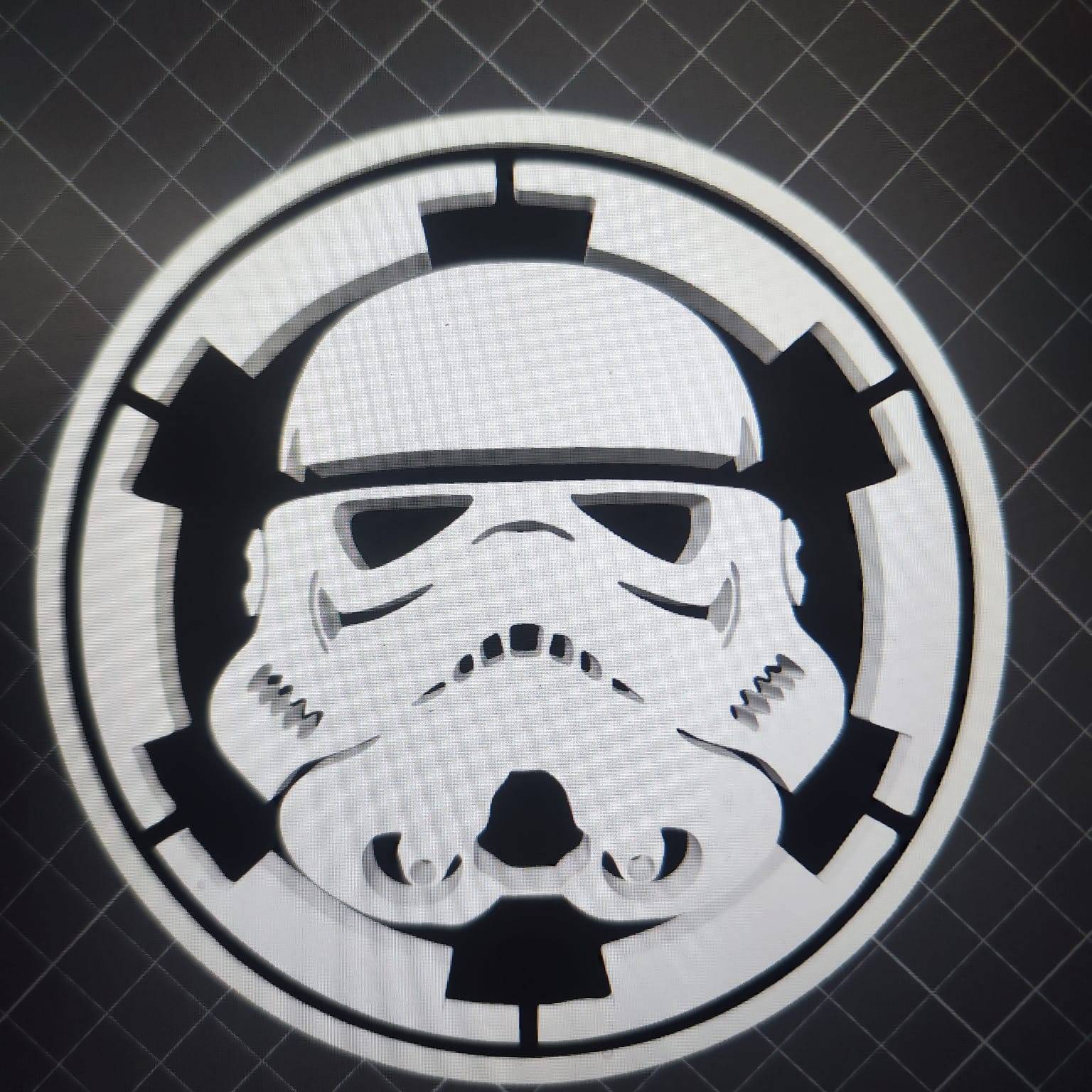 3D Printer Files | 3MF File | Stormtrooper emblem | Creality Cloud