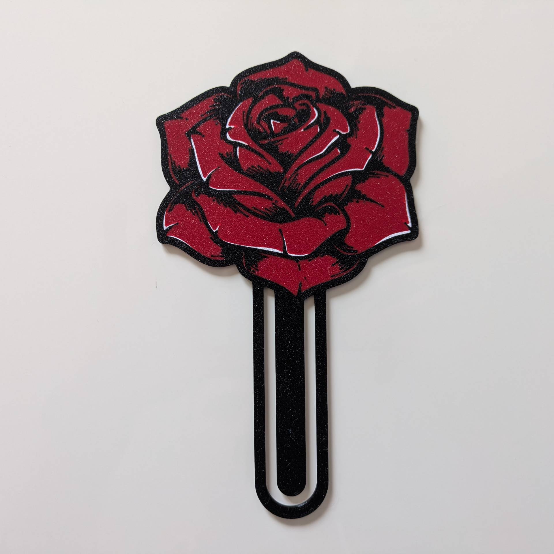 3D Printer Files | 3MF File | Bookmark Rose | Creality Cloud