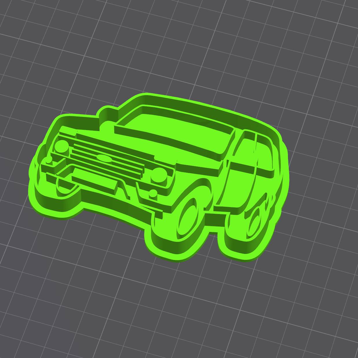3D Printer Files | 3MF File | LADA NIVA COOKIE CUTTER I ВЫРЕЗАТЕЛЬ ДЛЯ ...