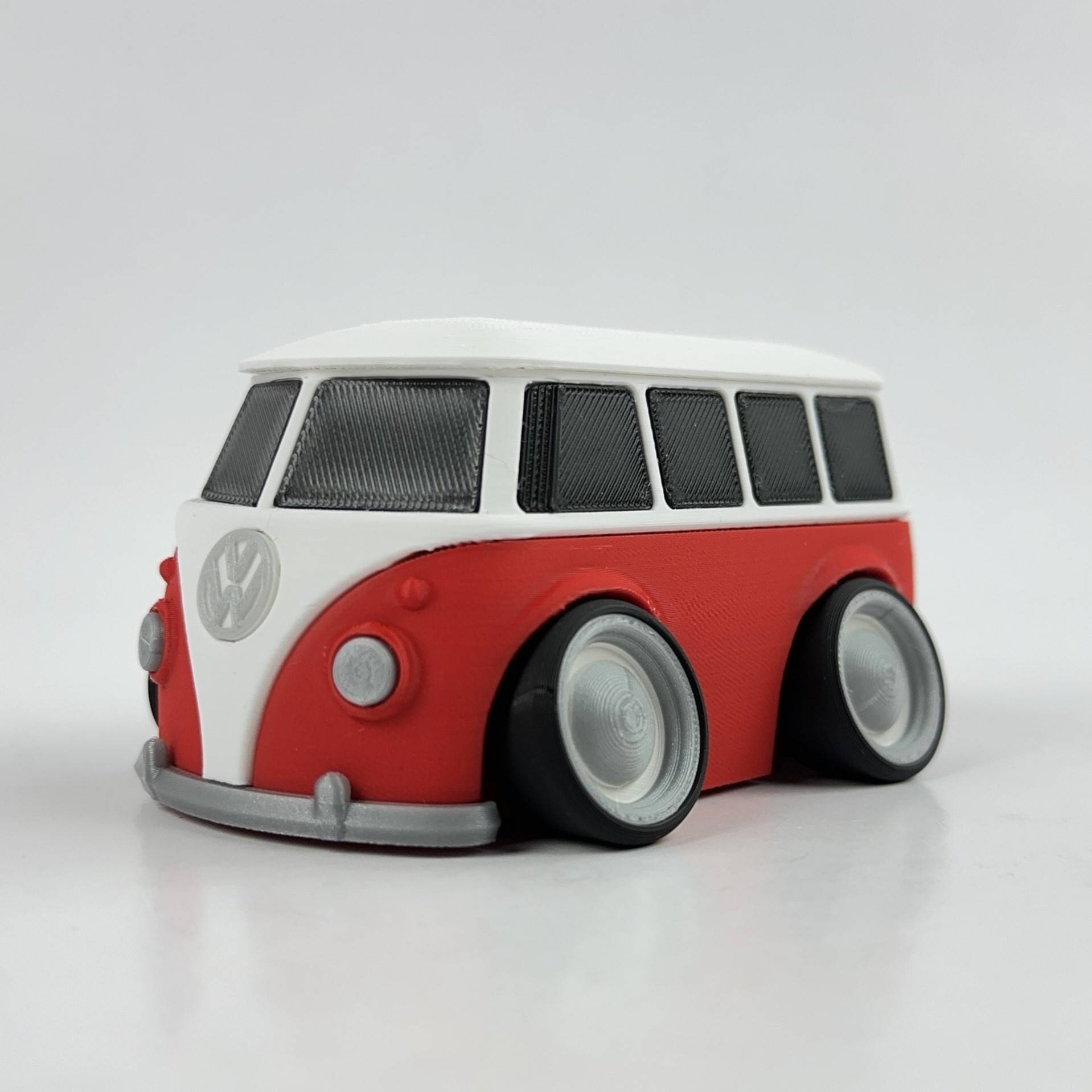 3D Printer Files | 3MF File | Tooned VW T1 BUS - model kit | Creality Cloud