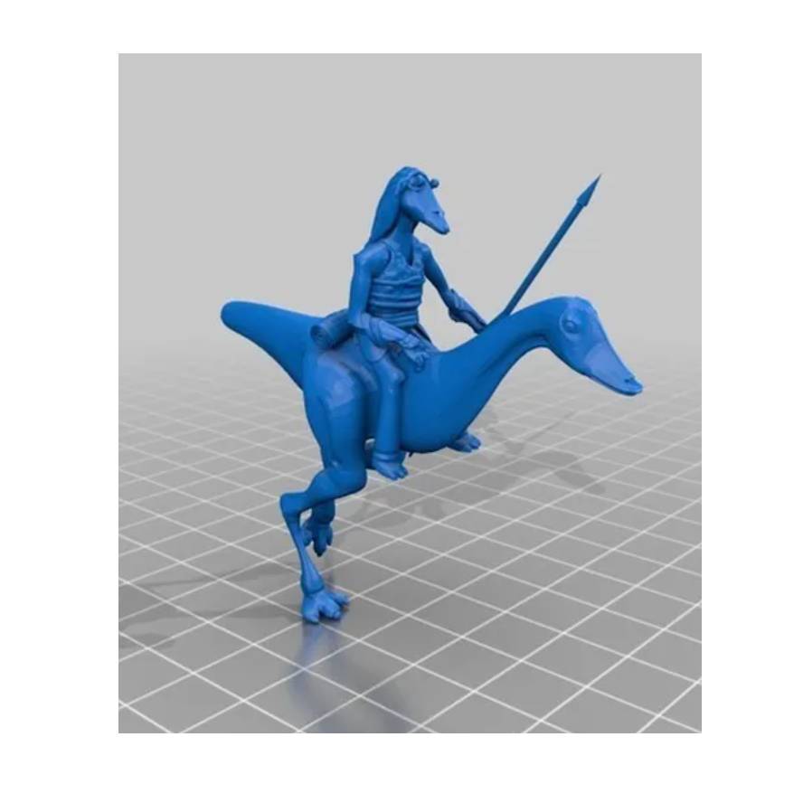 Free Characters & Creatures STL Download - Gungan Cavalry Star Warsby ...