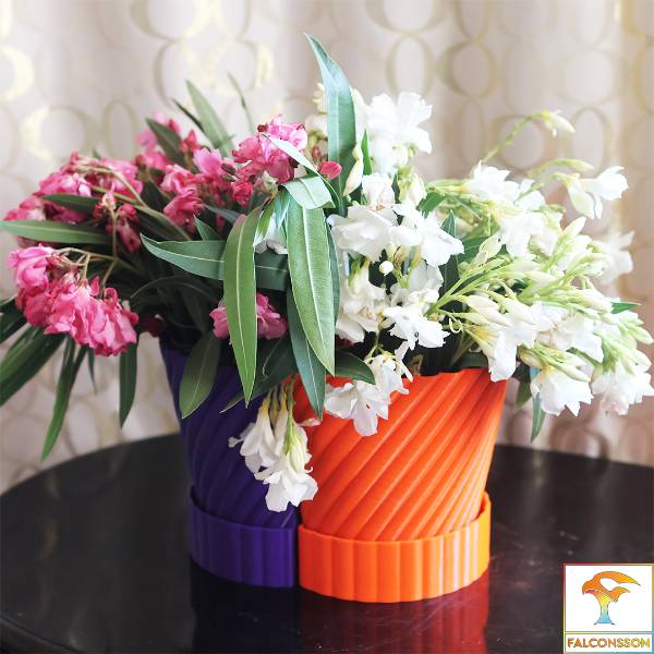 Hello! I created a flower pot for the ongoing plant pot design contest ...