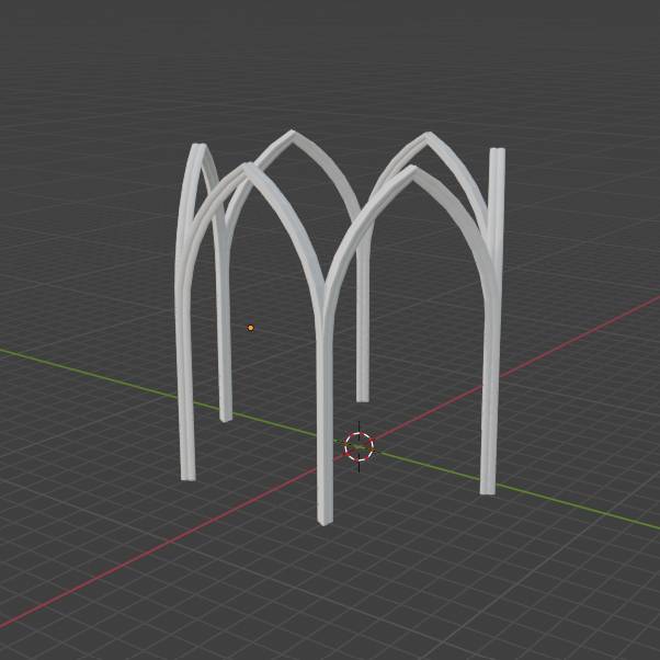 Home Decorations & Ornaments STL Download - Simple Gothic Arch Circleby ...