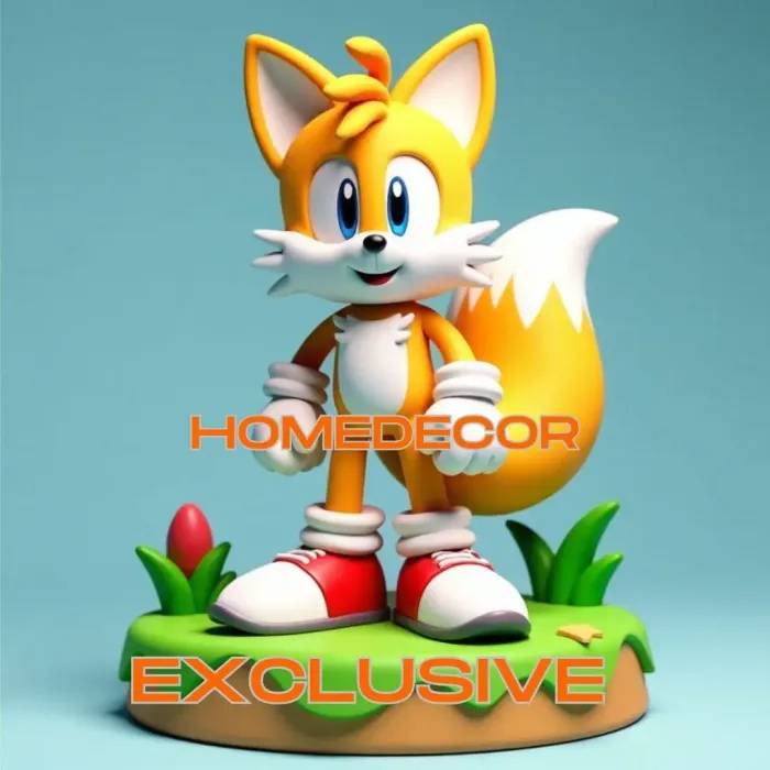 3D Printer Files | 3MF File | Tails (Miles Prower) | Creality Cloud