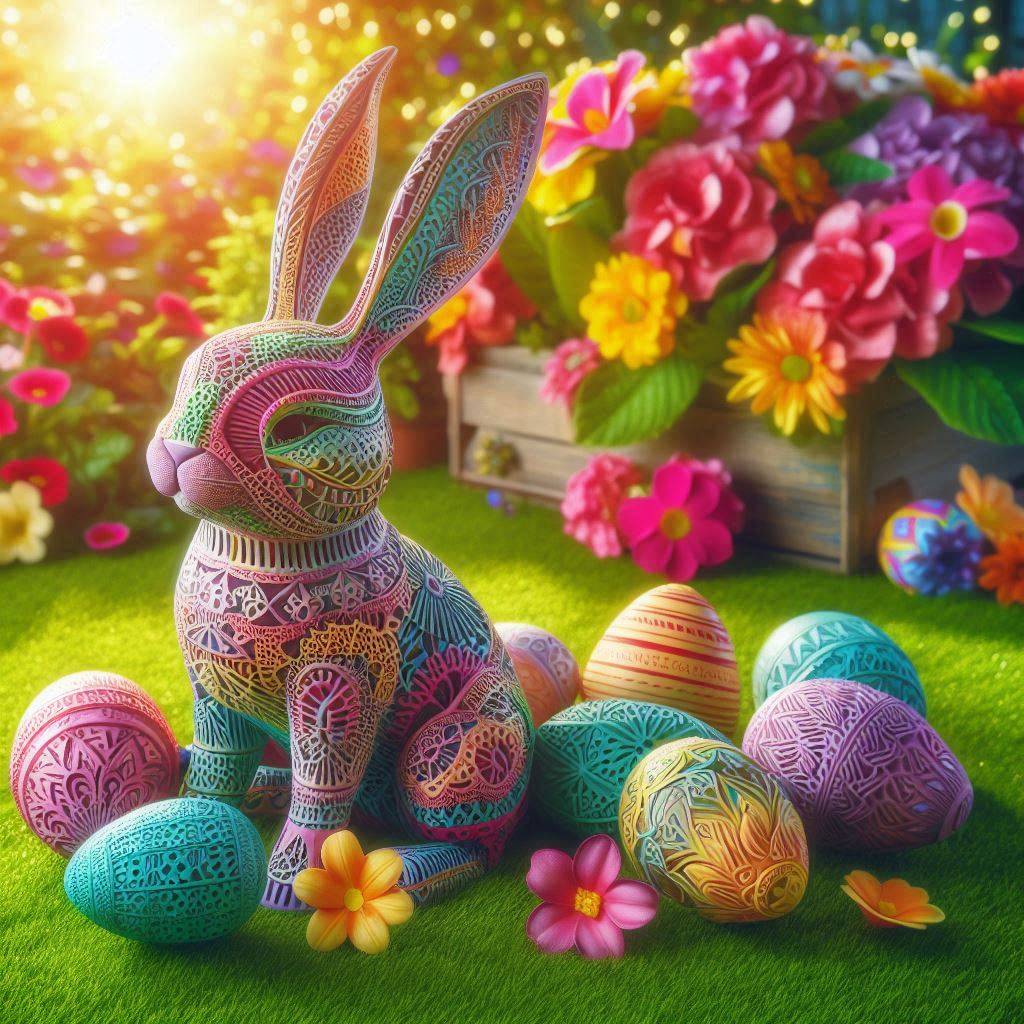 Home Decorations & Ornaments STL Download - Easter Harmonyby Nateeeeeeee