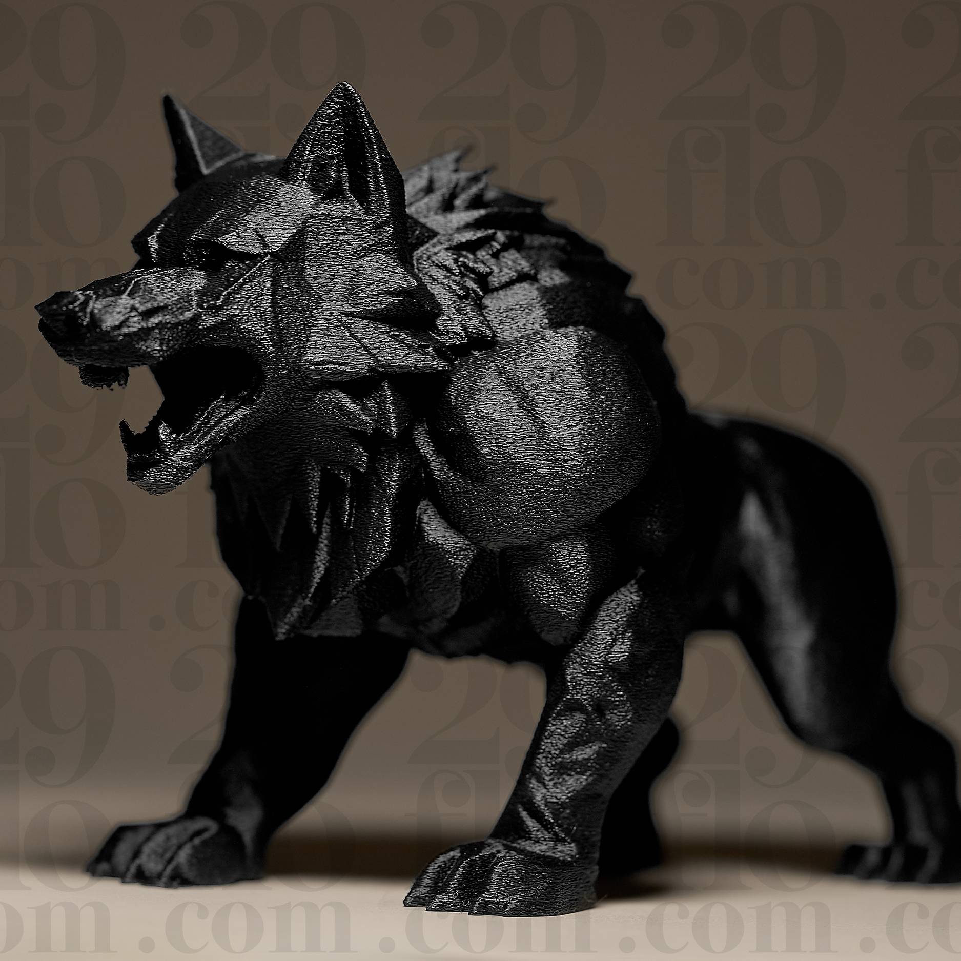 3D Printer Files | 3MF File | Warewolf Figurine | Creality Cloud