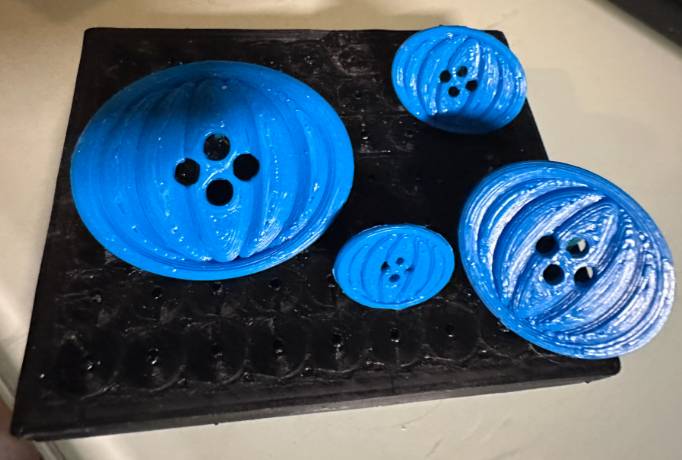 oblong button ready for fashion to hobby. Big or small the all print ...