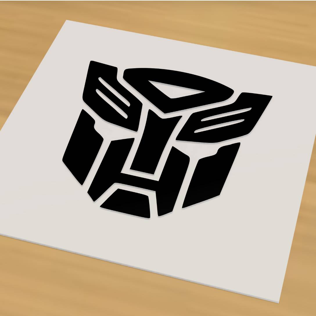 3D Printer Files | 3MF File | Transformers Logo | Creality Cloud