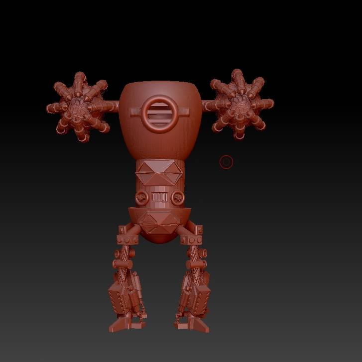 Characters & Creatures STL Download - Robot Mechby Ernest Melford (Big ...