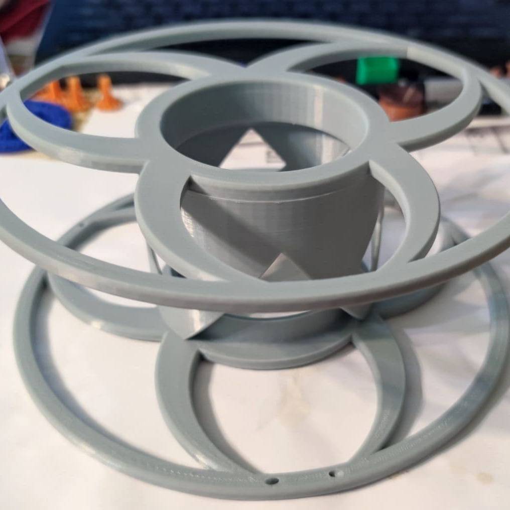 3D Printer Files | 3MF File | Collapsible coil for filament (разборная ...